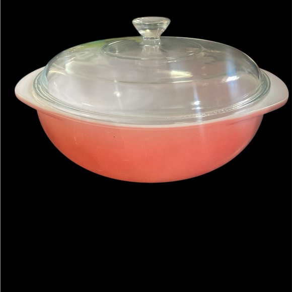 Pyrex | Kitchen | Glass Lid Vintage Pyrex Pink Casserole Dish | Poshmark